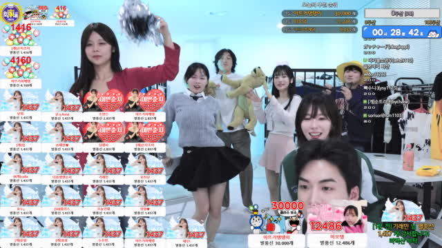 [클립] 김순지.에게 별풍선 1437개 선물 | SOOP VOD