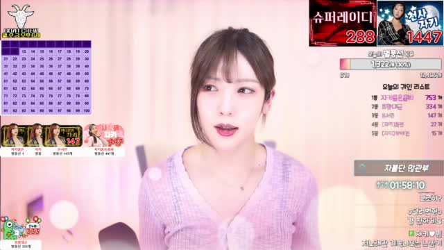 [클립] [고트]자키에게 별풍선 447개 선물 | SOOP VOD