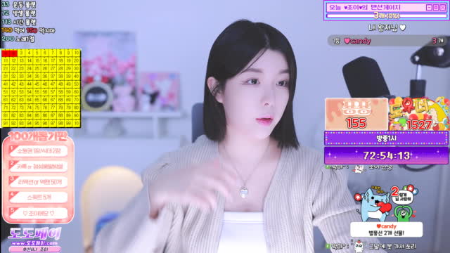 [클립] ♥조이♥에게 별풍선 1472개 선물 | SOOP VOD