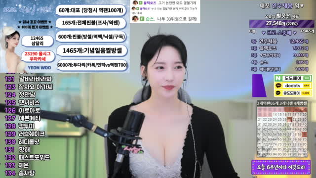 [클립] ♥연우에게 별풍선 1465개 선물 | 아프리카TV VOD