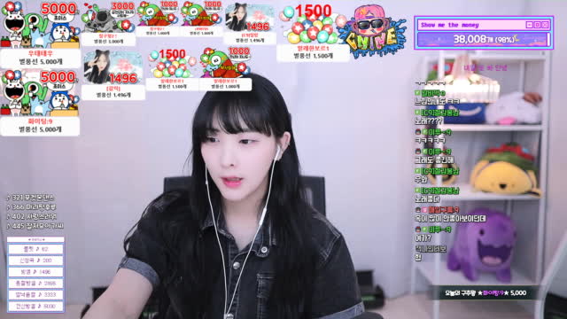 [클립]씨나인👻 루미유란석현보라 배그스쿼트 각방4800개 | 아프리카TV VOD