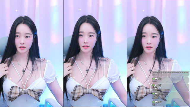 [클립](찐신입여캠) 세라복 조아해? 오늘만 테디베어65 아이엠66 썰스티67 | SOOP VOD