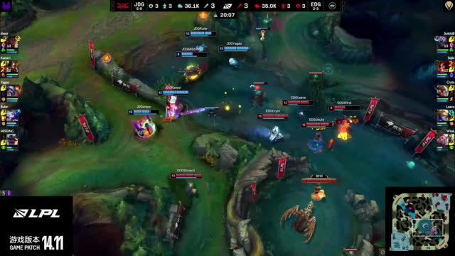 [캐치][JDG vs EDG] 2024 LPL 서머 그룹 스테이지 | 카나비, 룰러 | SOOP VOD