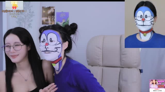 [캐치][수니그룹E1.3%]쪼앙♥ 도라에몽 꼬꼬 앙카 | SOOP VOD