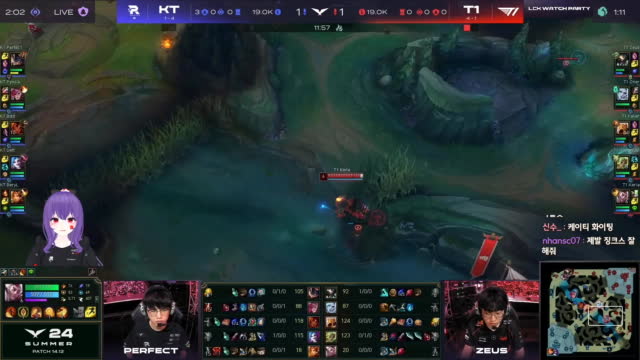 [캐치][6.29] vs T1 9등이란 채팅에 긁힌 포도당 | 아프리카TV VOD