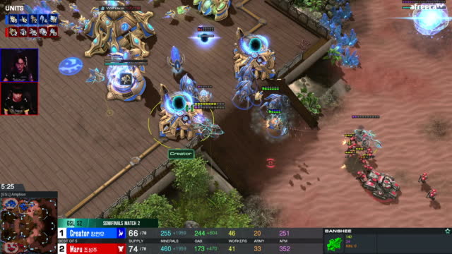 [클립][장현우 vs 조성주] GSL 시즌2 4강 2경기 (2024 GSL Season 2 Semifinals: Blacklist|Creator vs Vitality ...