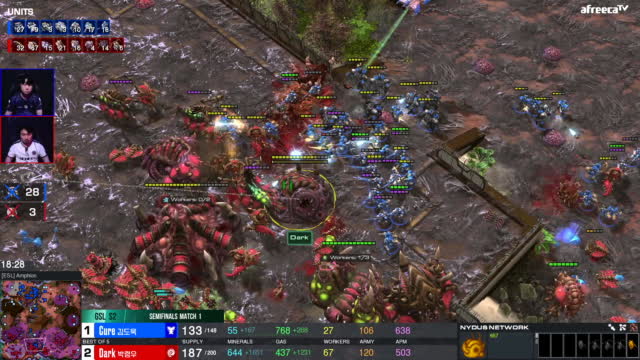 [클립][김도욱 vs 박령우] GSL 시즌2 4강 1경기 (2024 GSL Season 2 Semifinals: Liquid|Cure vs Talon|Dark Game 4 ...