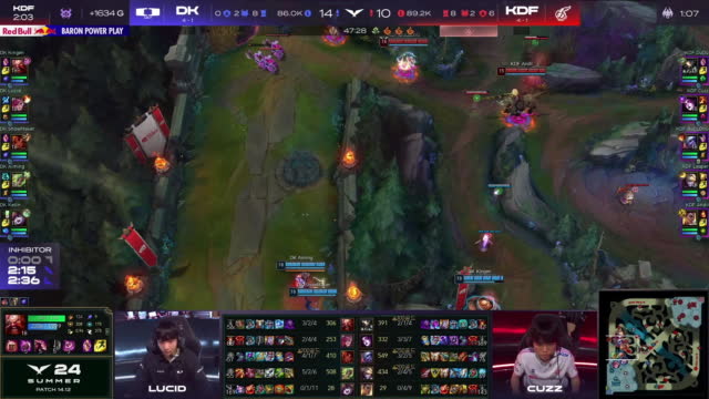 KDF vs DK 마지막 한타 | SOOP VOD