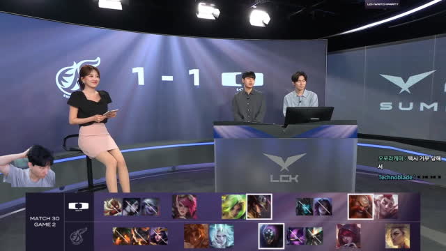 [클립]김민교 LCK 광동 vs DK 레전드매치업 #LckWatchParty | SOOP VOD