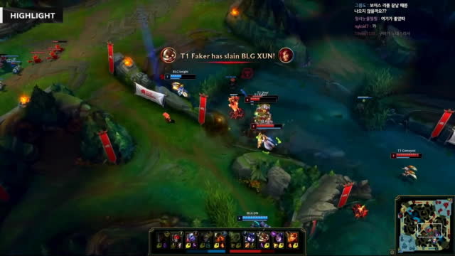 [클립]울챔스 / BLG vs T1 #EWC | SOOP VOD