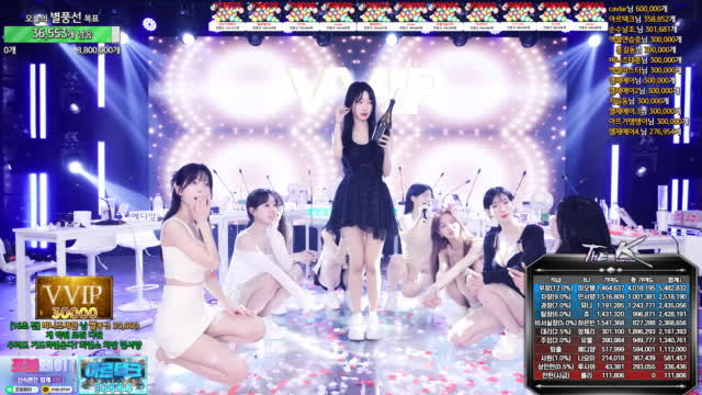 [클립] [BJ]케이에게 별풍선 30000개 선물 | 아프리카TV VOD