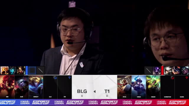 [클립][BLG vs T1] 2024 EWC: League of Legends 8강 | SOOP VOD