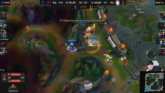 [캐치]울챔스 / TL vs T1 #EWC | SOOP VOD