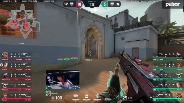 [클립]GEN vs. DRX - VCT 퍼시픽 - 시즌 플레이오프 | SOOP VOD