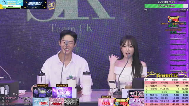 [클립] [TCK]홍빠에게 별풍선 1000개 선물 | SOOP VOD