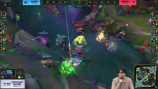 [클립]KDF vs BRO LCK CL SUMMER SPLIT | SOOP VOD