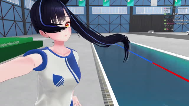 [클립][VR챗] 엄청난 버그로 수영 3초만에 완주한 소피아님 ㅋㅋㅋㅋㅋ | SOOP VOD