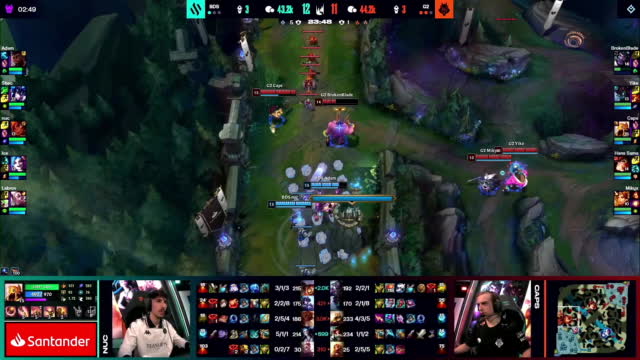 [클립][G2 vs BDS] 2024 LEC 서머 플레이오프 | 아이스 | SOOP VOD