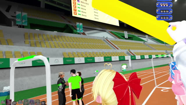 [왁타버스 체육대회] 육상400M계주 예선 탈락후 아쉬워하는 미르님과 왁린스만 팀원들 | SOOP VOD