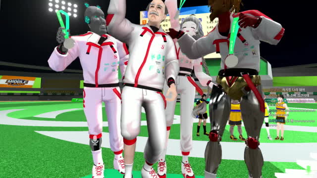 [클립]400M 계주 고교멤연합국 금메달🥇 | SOOP VOD