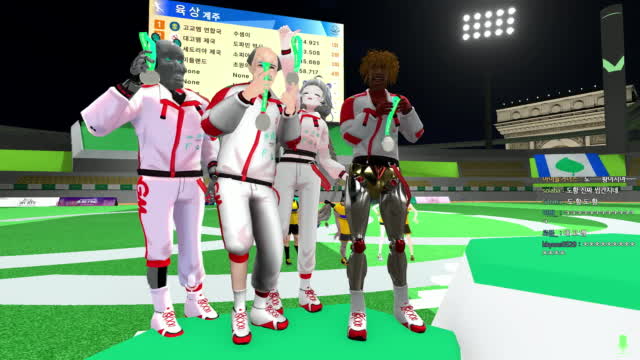 [클립]400m 우승 고교멤 국가 ㅋㅋㅋㅋ | SOOP VOD