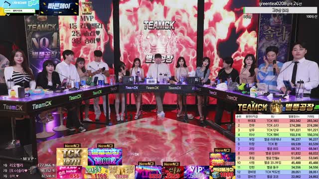 [클립] [TCK]홍빠에게 별풍선 10000개 선물 | SOOP VOD