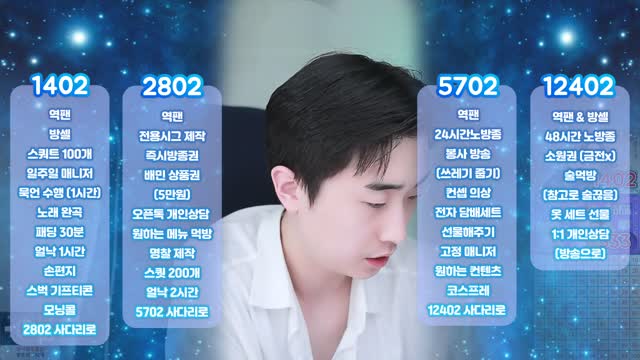 [클립] 갓여니에게 별풍선 1402개 선물 | SOOP VOD
