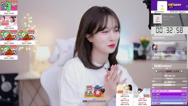 [클립] 마이민♡에게 별풍선 5721개 선물 | SOOP VOD