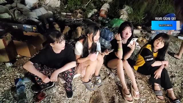 jsa) 구연수베이비 현김봄비 - 총맞은거처럼 (feat. 시배우) 무인도 | SOOP VOD