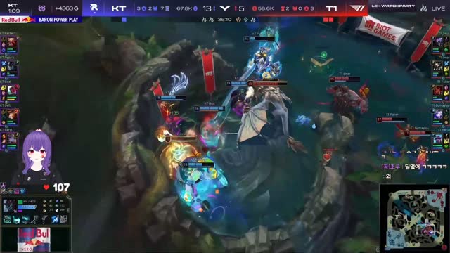 [캐치][9.14] 4세트 승리하고 5꽉 가는 KT | SOOP VOD