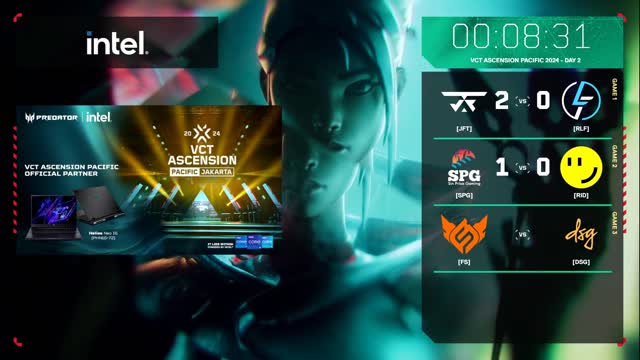 [캐치]SPG v RID - VCT 어센션 퍼시픽 - Day 2 | SOOP VOD