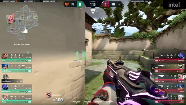 [캐치]FS v DSG - VCT 어센션 퍼시픽 - Day 2 | SOOP VOD