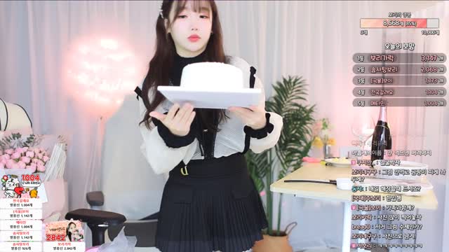 [클립] 주보리♥에게 별풍선 12486개 선물 | 아프리카TV VOD