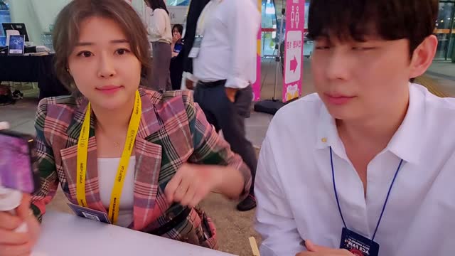 [캐치][팀진우] 광주 맥주축제 인터뷰 이 누나 누구냐ㅋㅋ | SOOP VOD