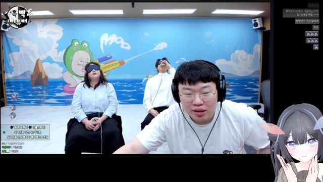 [클립][예이비] 키마_그 날의 온도 흑백버튜버 예이비님 반응 | SOOP VOD