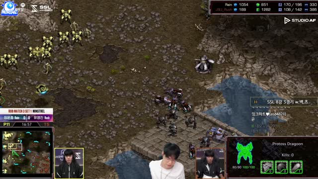 [클립]SSL 8강 정윤종 Vs 유영진 | SOOP VOD