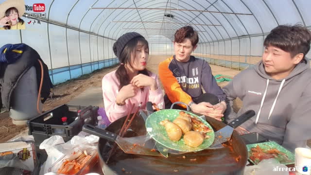 [클립]소유비 제1회 소끼듭쇼 BJ체대오빠 오리주물럭3KG 먹방 | 아프리카TV VOD