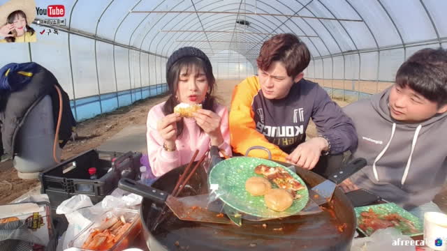 [클립]소유비 제1회 소끼듭쇼 BJ체대오빠 오리주물럭3KG 먹방 | SOOP VOD