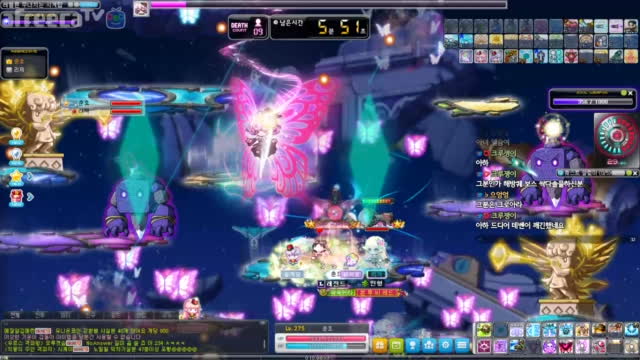 [클립] 메이플 스카니아 춘호 BOSS | SOOP VOD