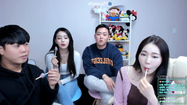 [클립]문찬2x수아x역트x큐리 av배우들과 | SOOP VOD