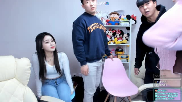 [클립]문찬2x수아x역트x큐리 av와화보모델 | SOOP VOD