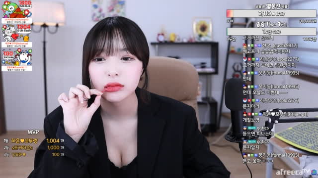 [클립]여캠 첫 dslr 뽑기100 룰렛90 | SOOP VOD