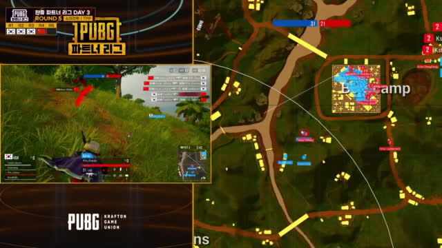 [클립]2021 설특집 [PUBG 파트너리그 - 한중전 Day3] | SOOP VOD