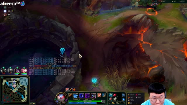 [클립]봉준 MCK 22만개빵 킴성태vs봉준 죽기빵 정글대전 LOL 롤 | 아프리카TV VOD