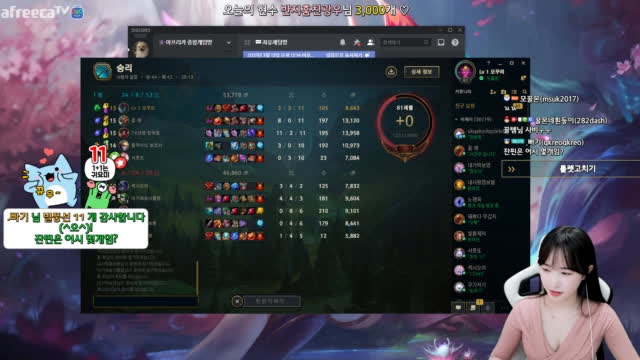 [클립][꿀]모섹CK 각방 2700개 | 아프리카TV VOD