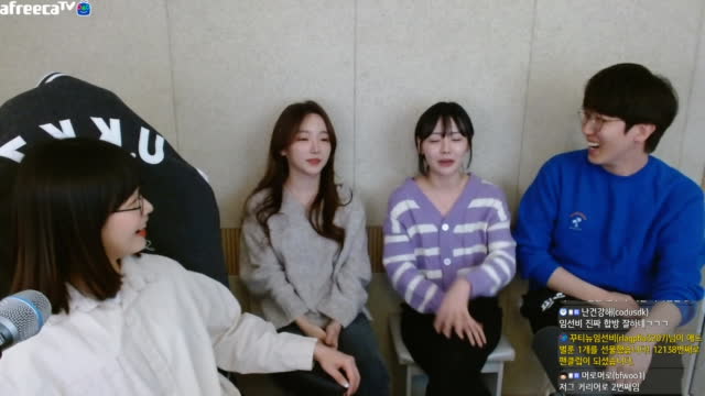 [클립]추르미x강만식x임선비x주보리 [91라인] 친해지길 바래..! | SOOP VOD