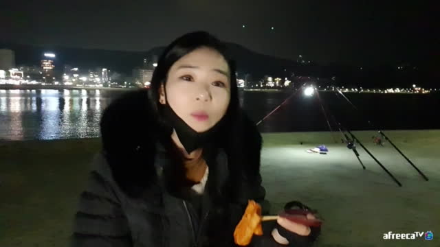 [클립]배도라치1♡부산 뒷바람 원투 낚시 ⭐마리당233! | SOOP VOD