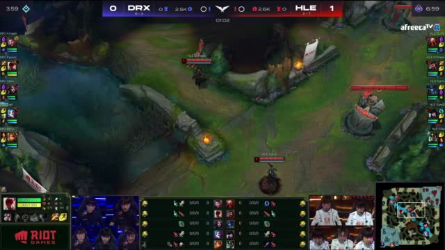 [클립][HLE vs DRX] 2022 LCK Spring Split | 아프리카TV VOD