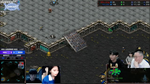 [클립]남순 6R NSU 블랙워크 vs 무친대 성예량 4800만원빵 패배시 굿바이 대학대전 | SOOP VOD