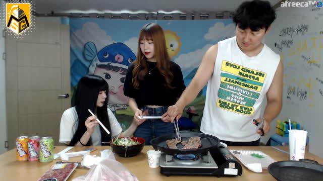 [클립]MSG 고기3kg 못먹으면 합숙 | 아프리카TV VOD